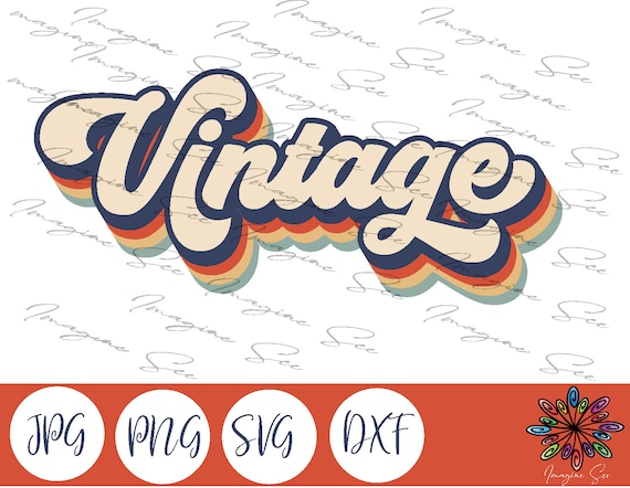 Vintage Svg Retro Svg 70's Svg Hippie Svg Groovy Svg | Etsy