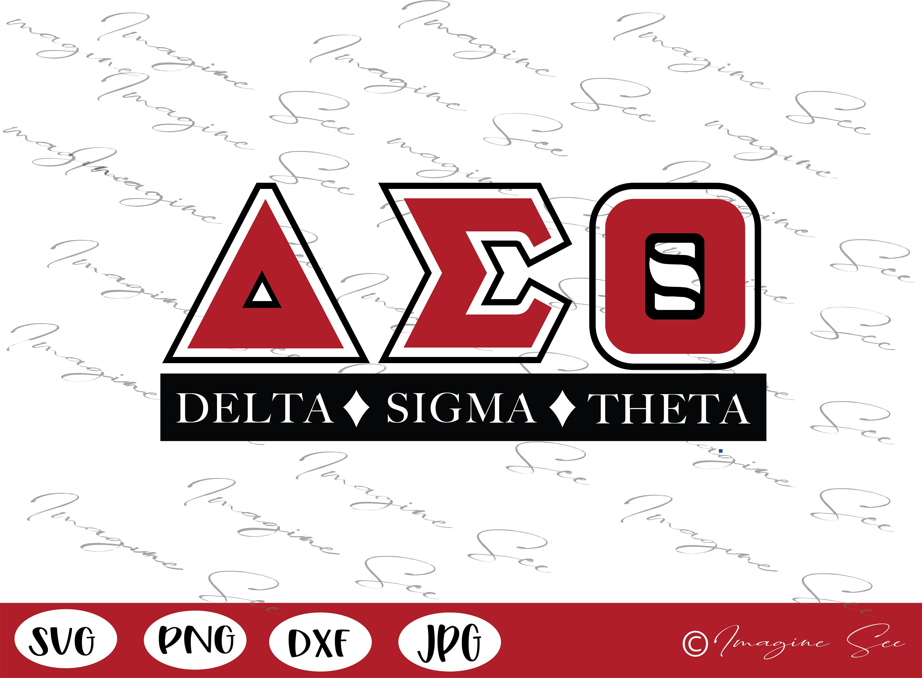 DST Svg Delta Sigma Theta Sorority Svg DST Sorority Svg - Etsy