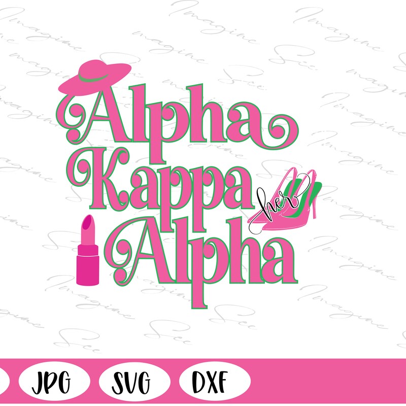 Aka Sorority Svg - Etsy