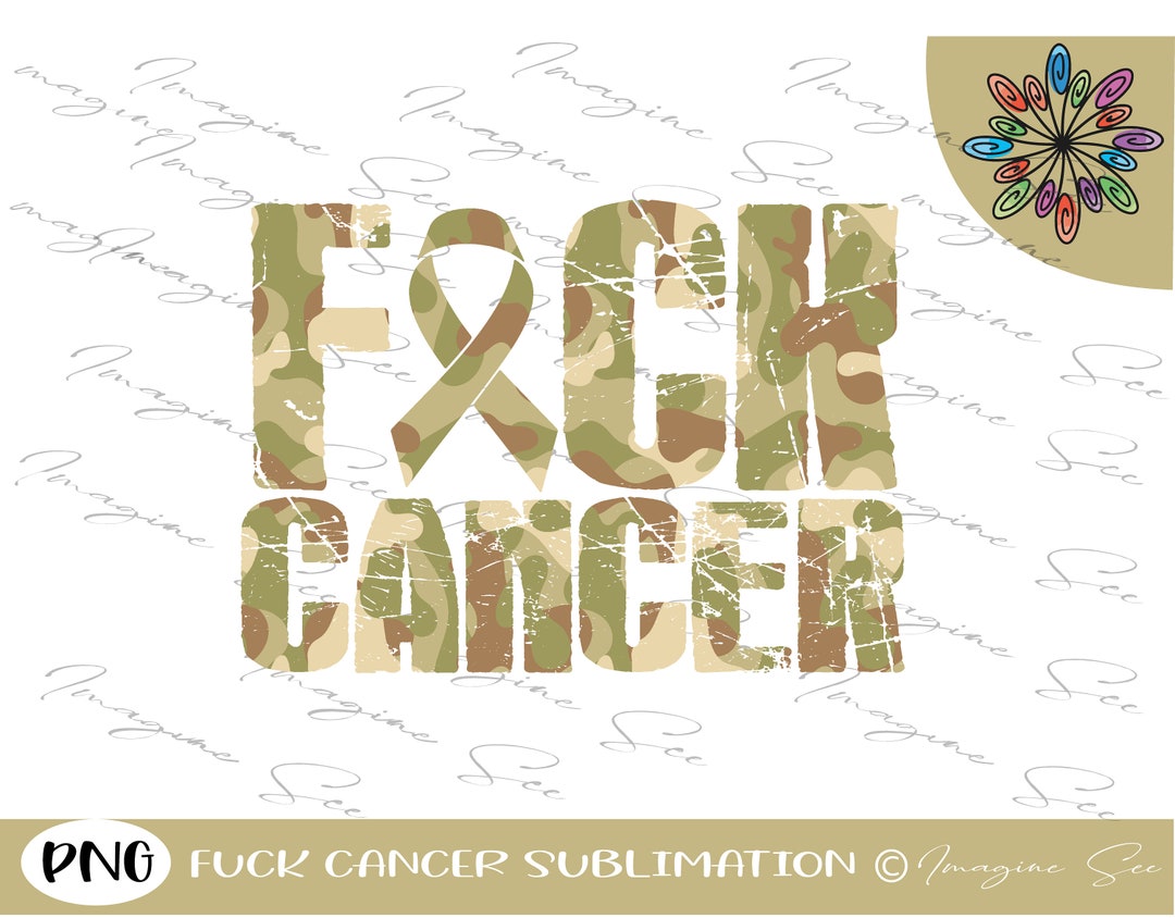 Cancer Ribbon Png, Distressed Cancer Png, Camouflage Svg, Ribbon ...