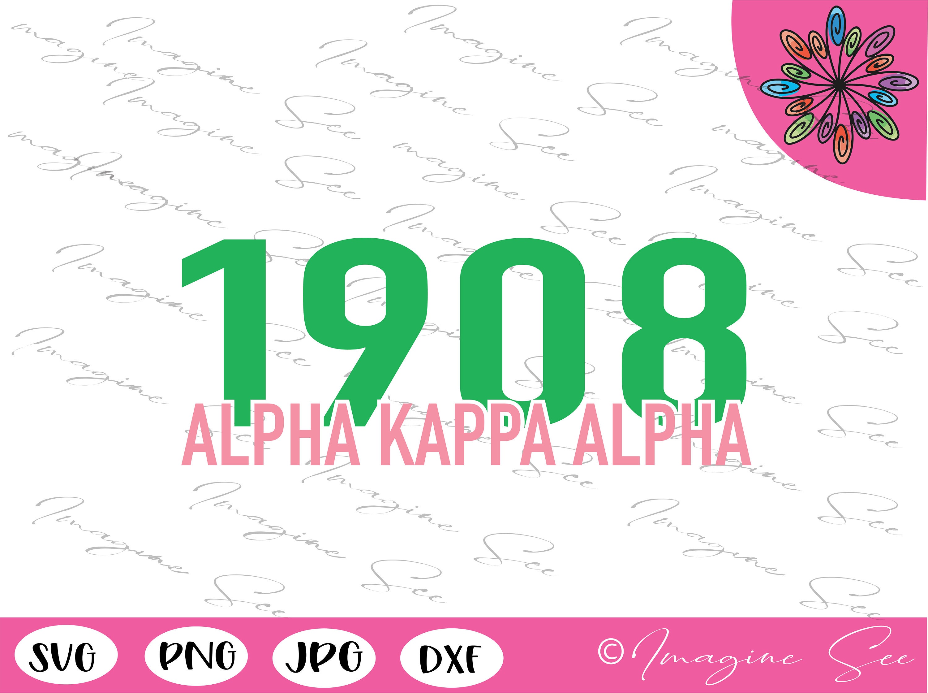 Alpha Kappa Alpha Silhouette