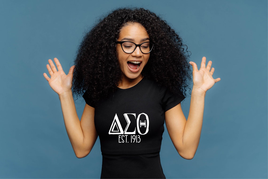 Delta Sigma Theta Sorority Svg DST Svg Greek Letters Svg - Etsy