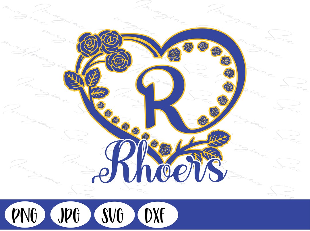 Sigma Gamma Rho SVG: Rhoers Floral Heart, Greek Letters (digital Files ...