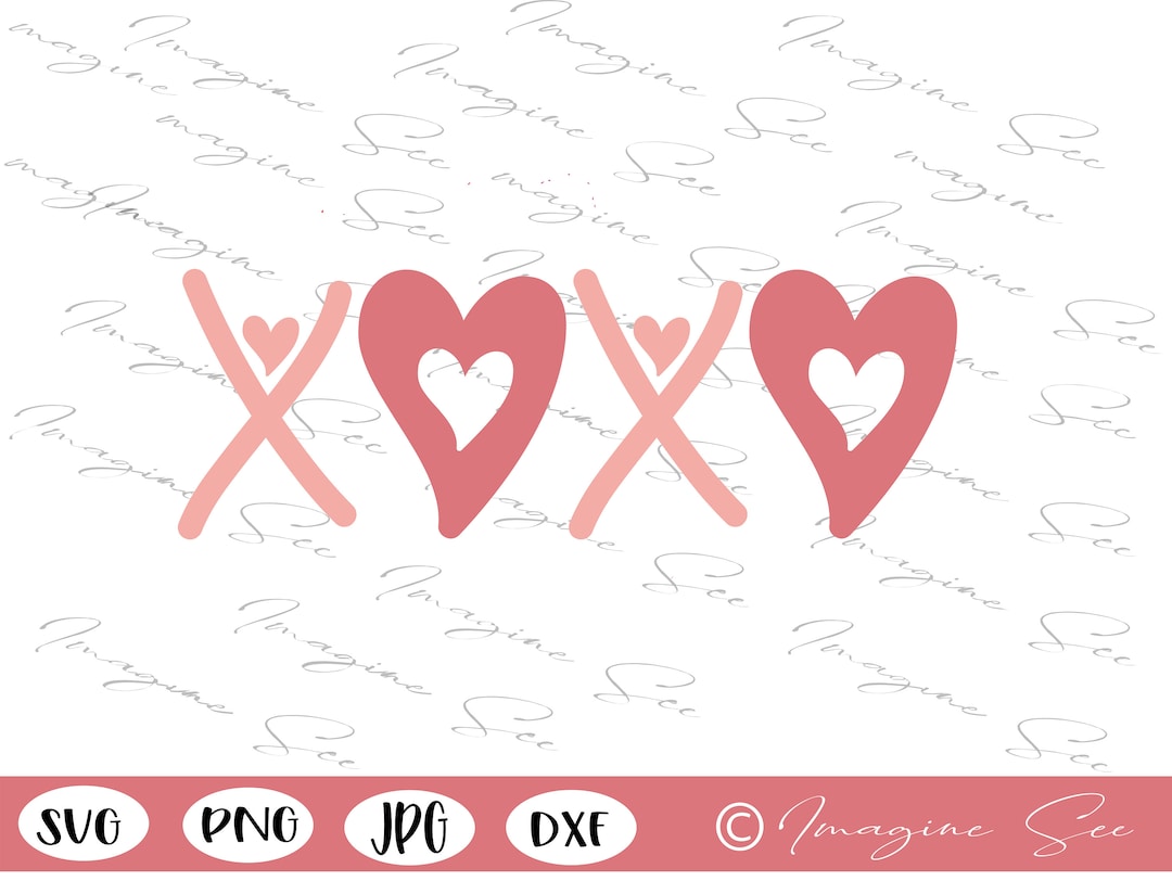 XOXO Clipart, Valentines Day Svg, Love Picture, Always Svg Digital ...
