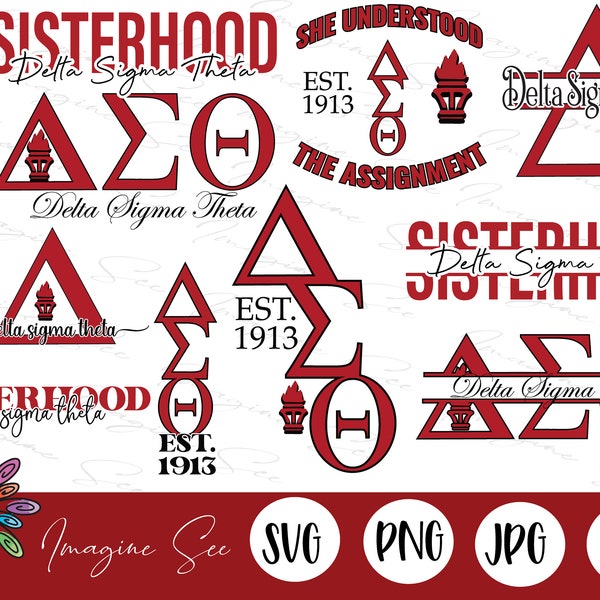 Delta Sigma Svg - Etsy