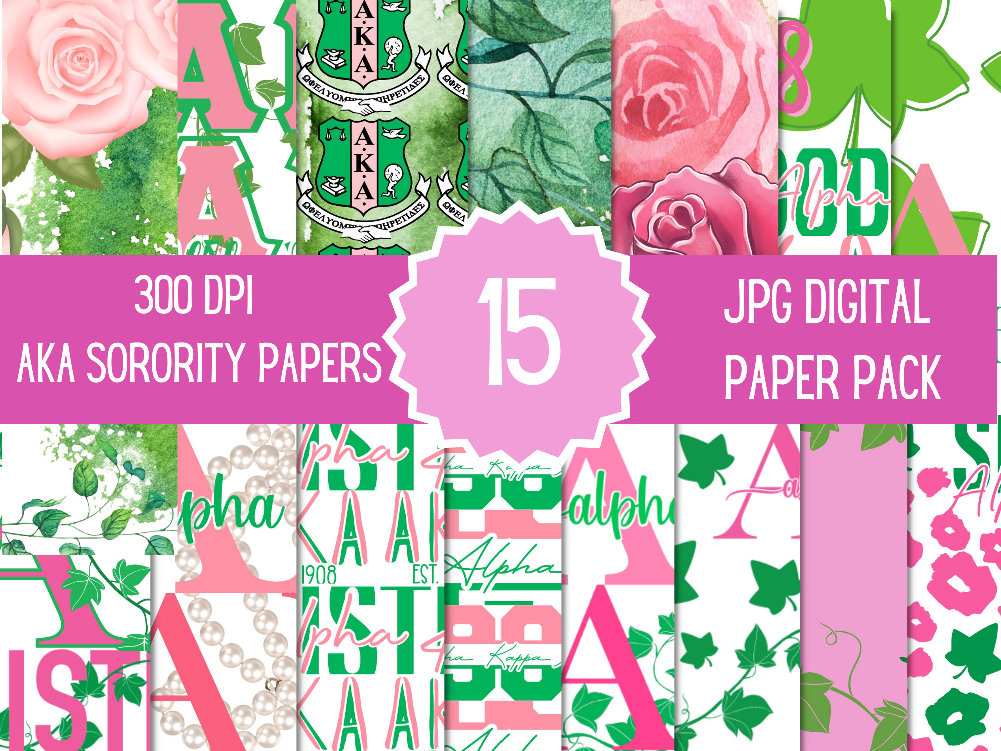 Pink Printable Pack - Etsy