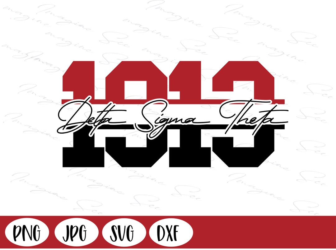 Buy DST Svg, Delta Sigma Theta Sorority Svg, Large Greek Letters PNG ...