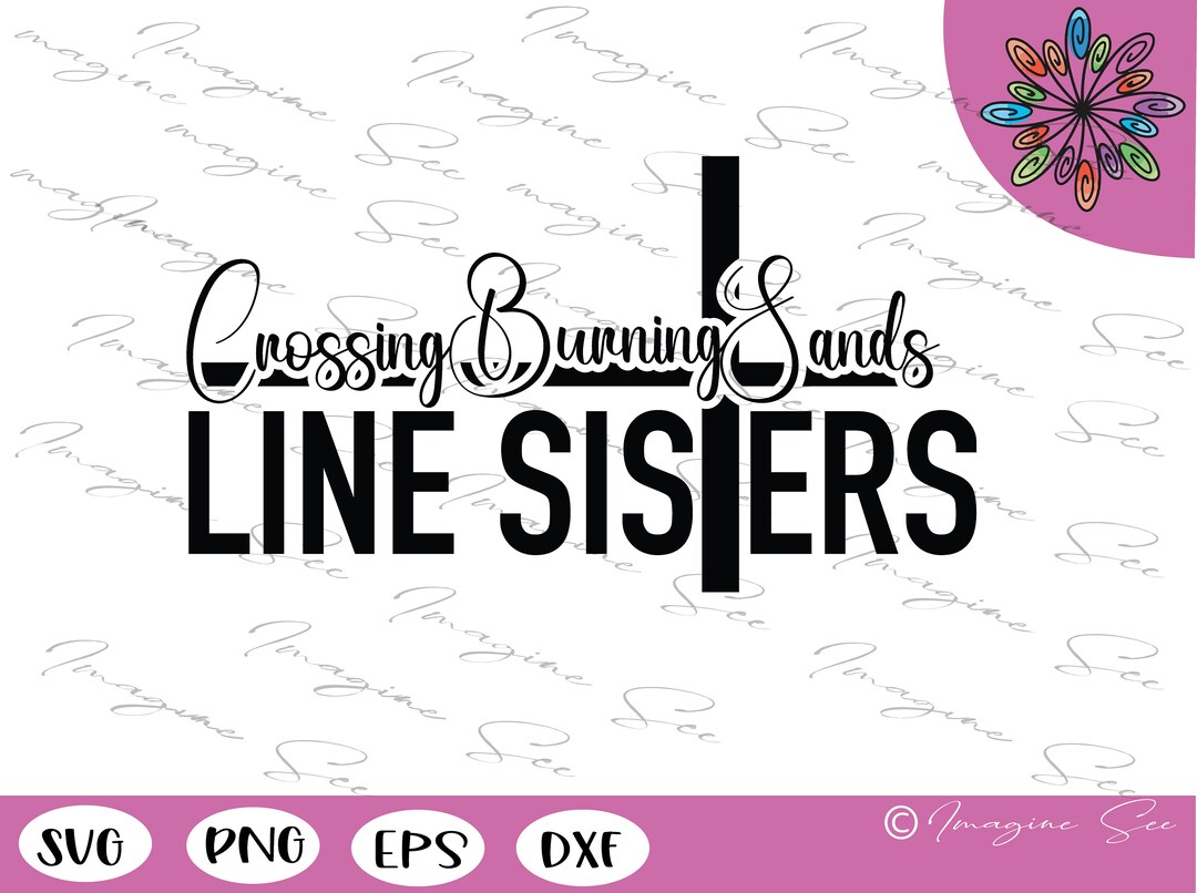 Line Sister Svg, Christian Sorority Svg, AKA Svg, DST Svg, ZPB Svg ...