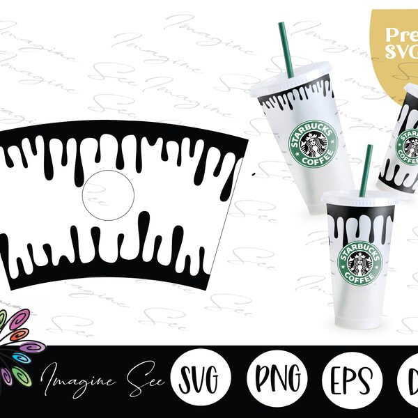 Drip Svg - Etsy