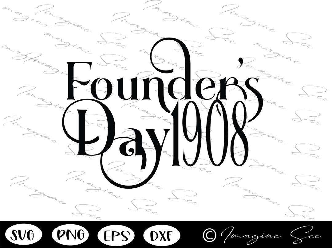 Founder's Day Svg AKA Svg Alpha Kappa Alpha Sorority - Etsy