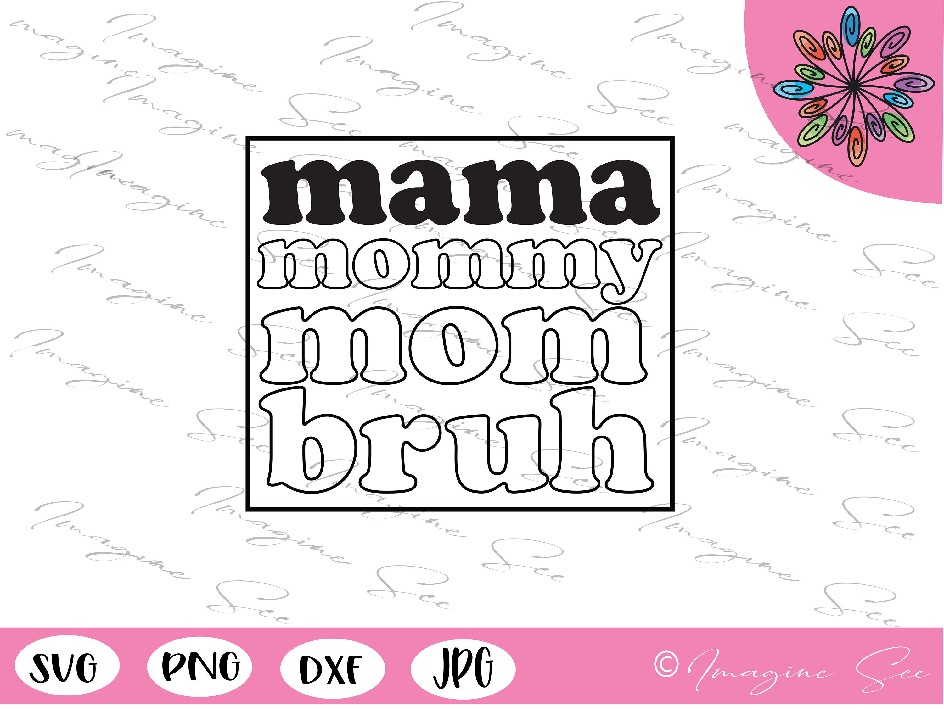 Ma. Mama. Mom. Bruh. Svg Mother Svg Mom Svg Mommy Svg Mom - Etsy Hong Kong