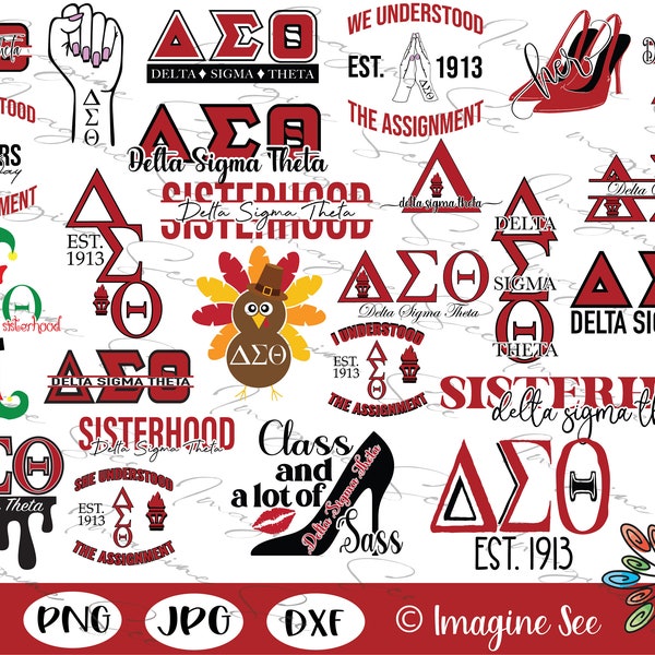 Delta Sorority Svg - Etsy
