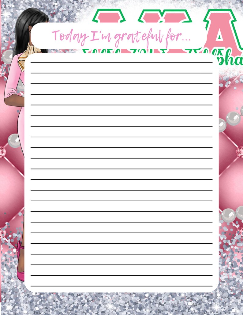 25 Sorority Digital Paper, Printable Paper, Pink Digital Paper Pack ...