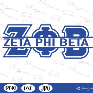 ZPB Svg, Zeta Phi Beta Sorority Svg, ZPB Sisterhood Svg, Large Greek ...