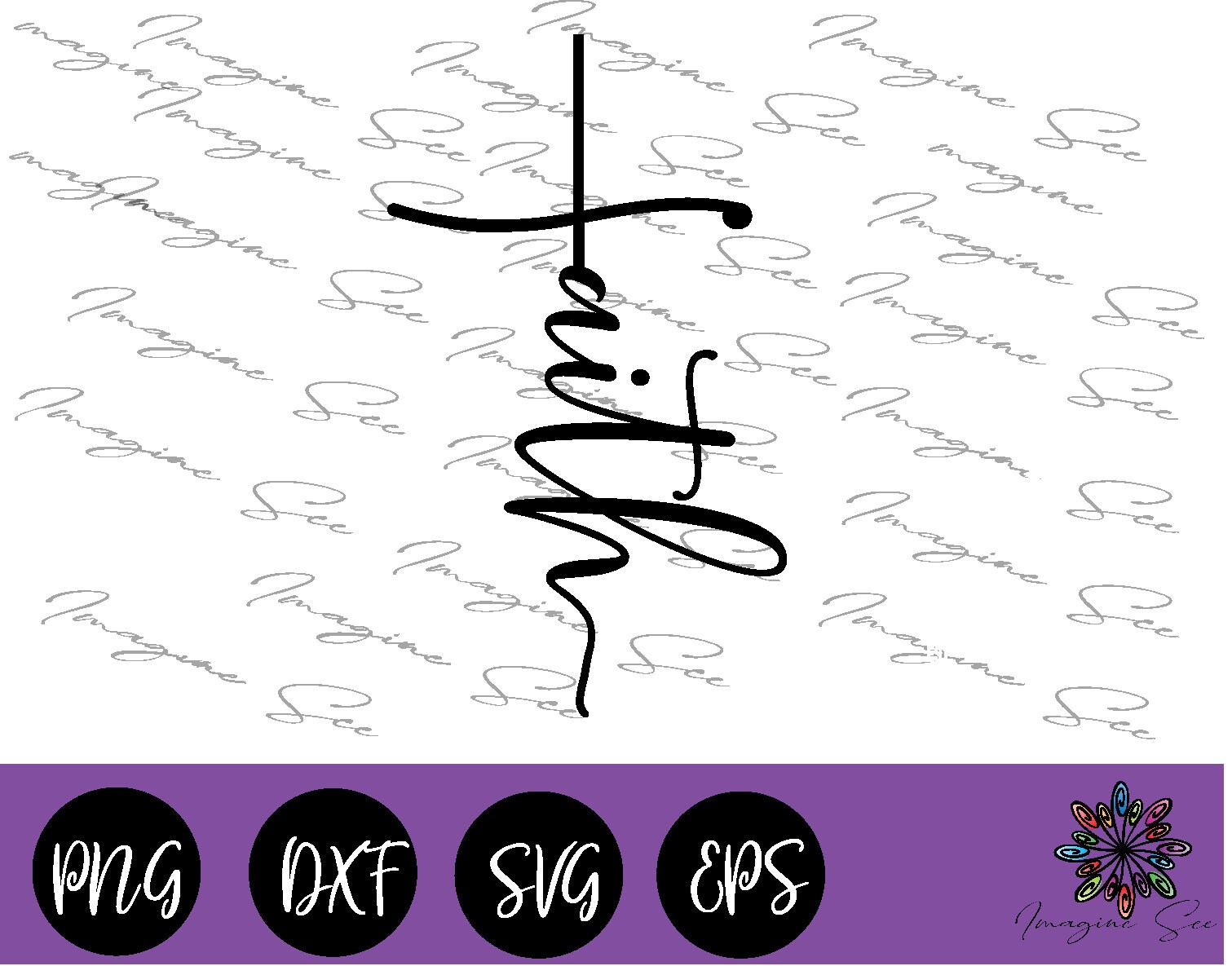 Faith SVG Cross SVG Faith Font SVG Script Svg Digital - Etsy