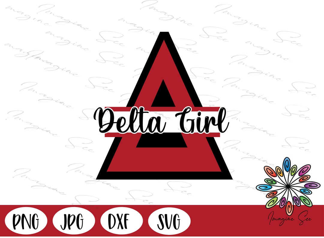 DST Svg, Delta Sigma Theta Sorority Svg, DST Sorority Svg, Large Greek ...