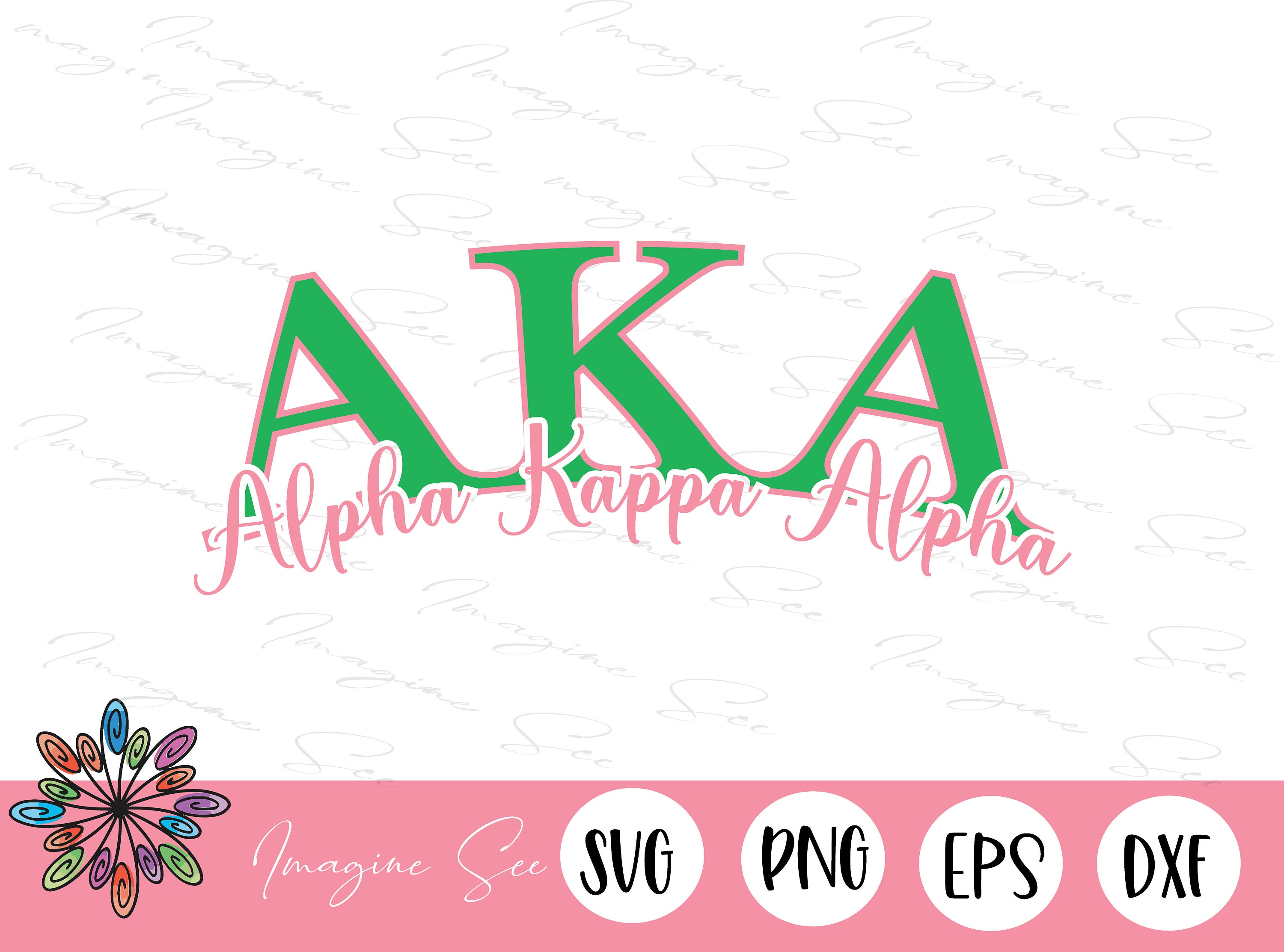 AKA Svg Alpha Kappa Alpha Sorority Svg Greek Letters PNG - Etsy Canada