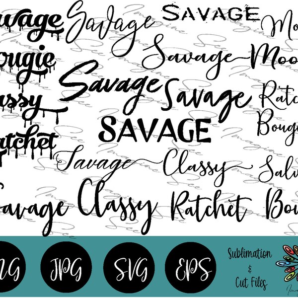 Savage Svg Free - Etsy