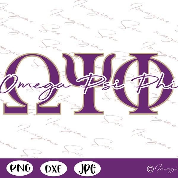 Shop Omega Psi Phi - Etsy