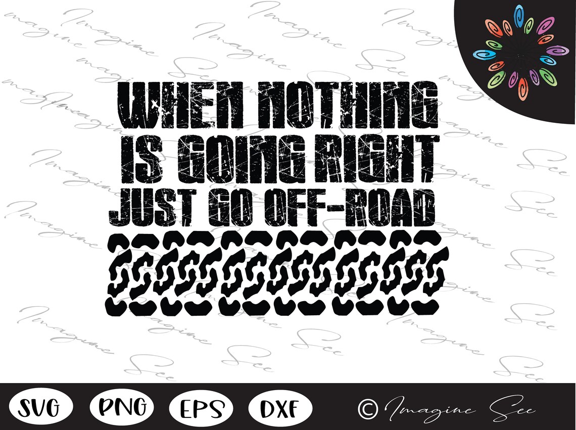 Off Road Tread Svg Tire Mark Svg Fits Jeep Tire Tread Mud - Etsy