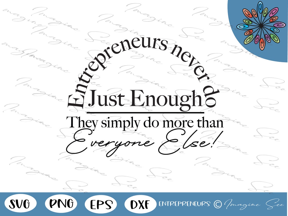 Entrepreneur Svg Inspire Svg Entrepreneurship Svg Small - Etsy