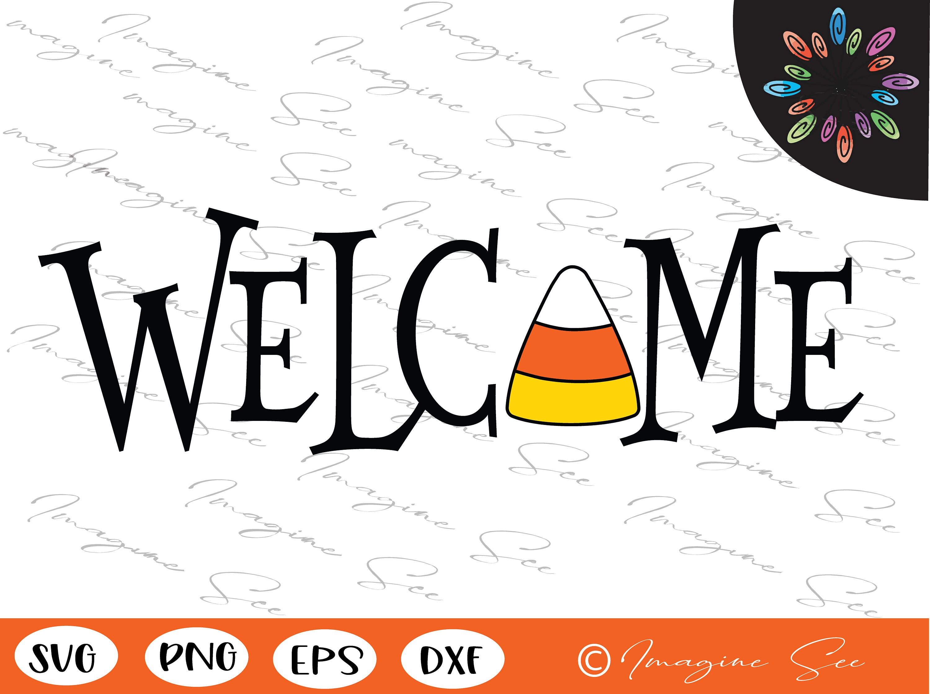 Candy Corn Sign Svg Fall SVG Candycorn Svg Porch Sign Svg - Etsy