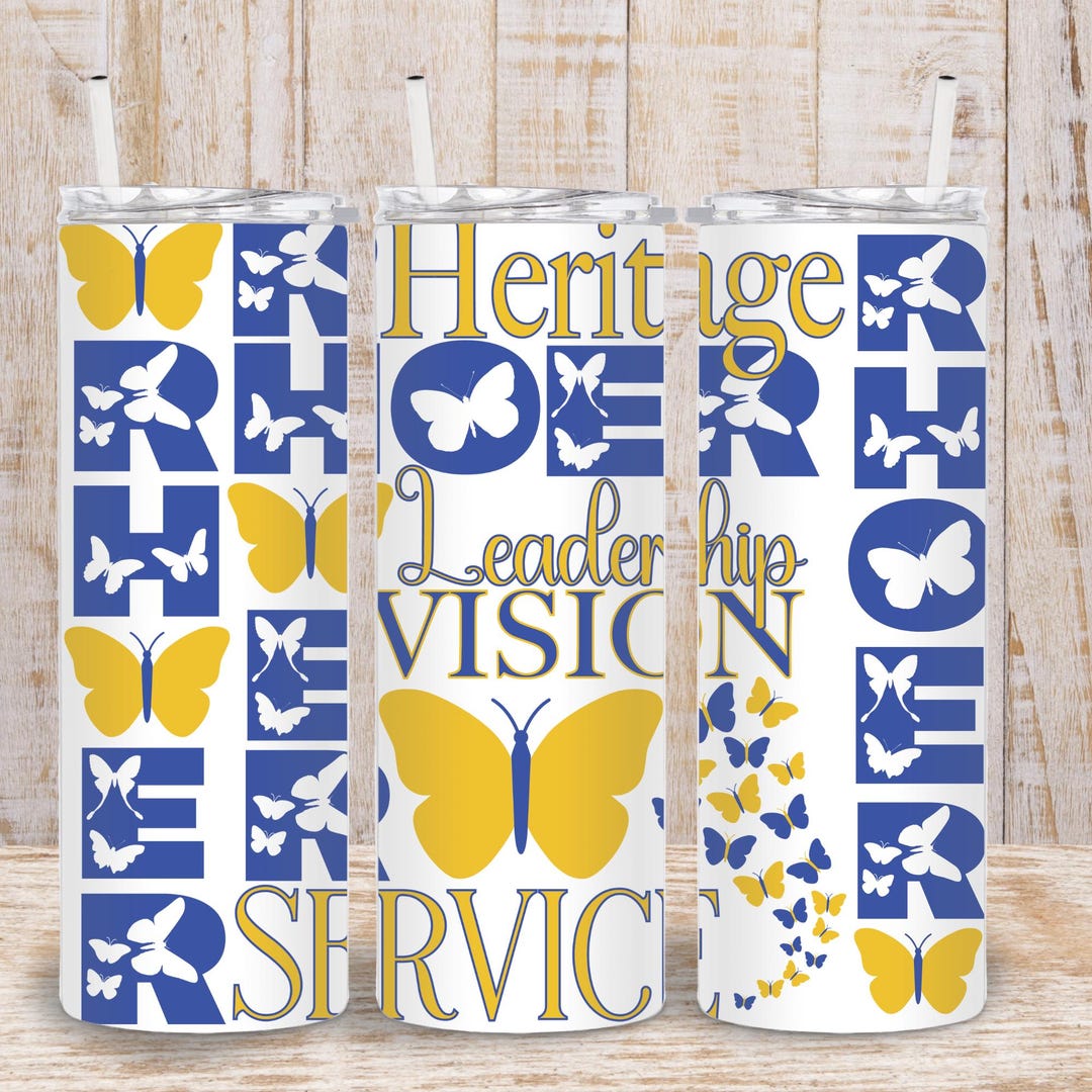 20 Oz Skinny Rhoers Tumbler, Sigma Gamma Rho Rhoers Cup, Rhoers Tumbler ...