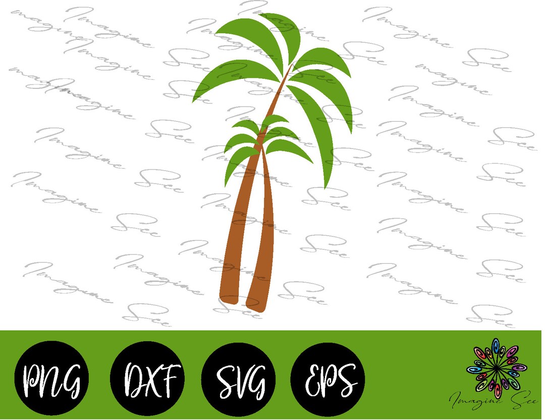 SVG Palm Tree Svg Cameo SVG Palm Tree Svg Tropical Tree - Etsy