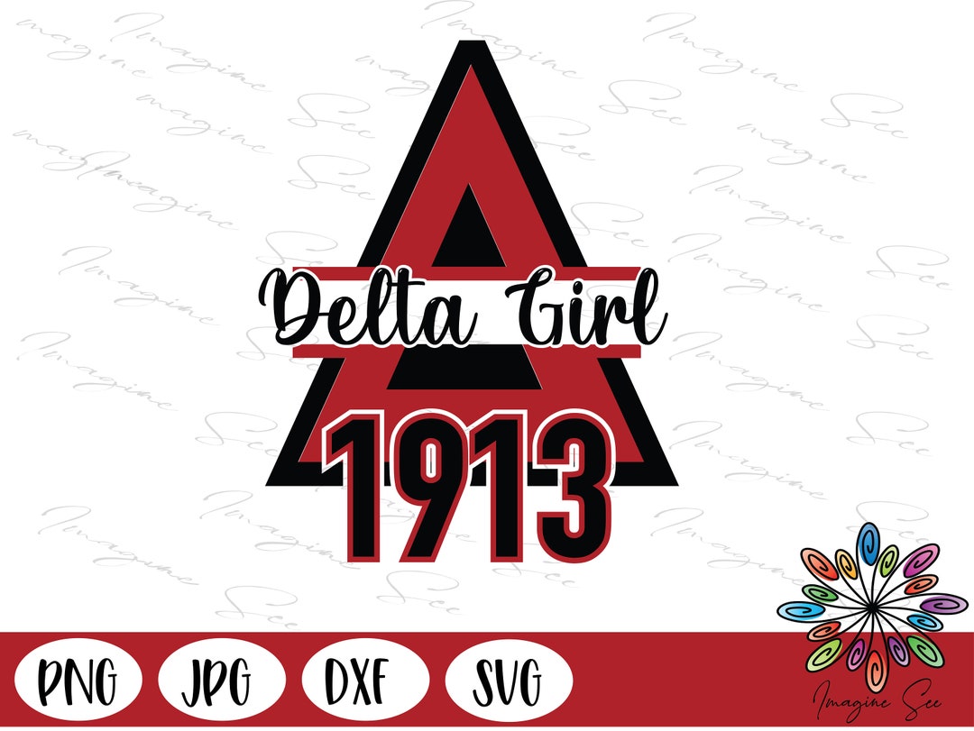 DST Girl Svg, Delta Sigma Theta Sorority Svg, DST Sorority Svg, Large ...