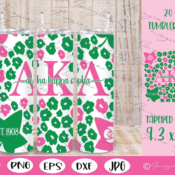 Alpha Kappa Alpha Cup Svg - Etsy