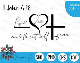 1 John 4 18 - Etsy