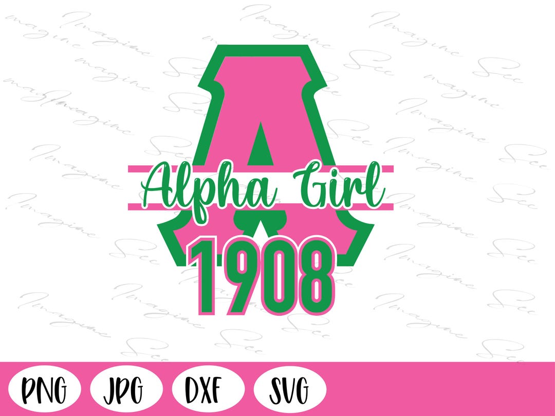 AKA Sorority SVG: Greek Letters, Alpha Kappa Alpha (digital Download ...