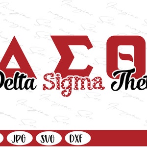 DST Svg, Delta Sigma Theta Sorority Svg, DST Sisterhood Svg, Greek ...