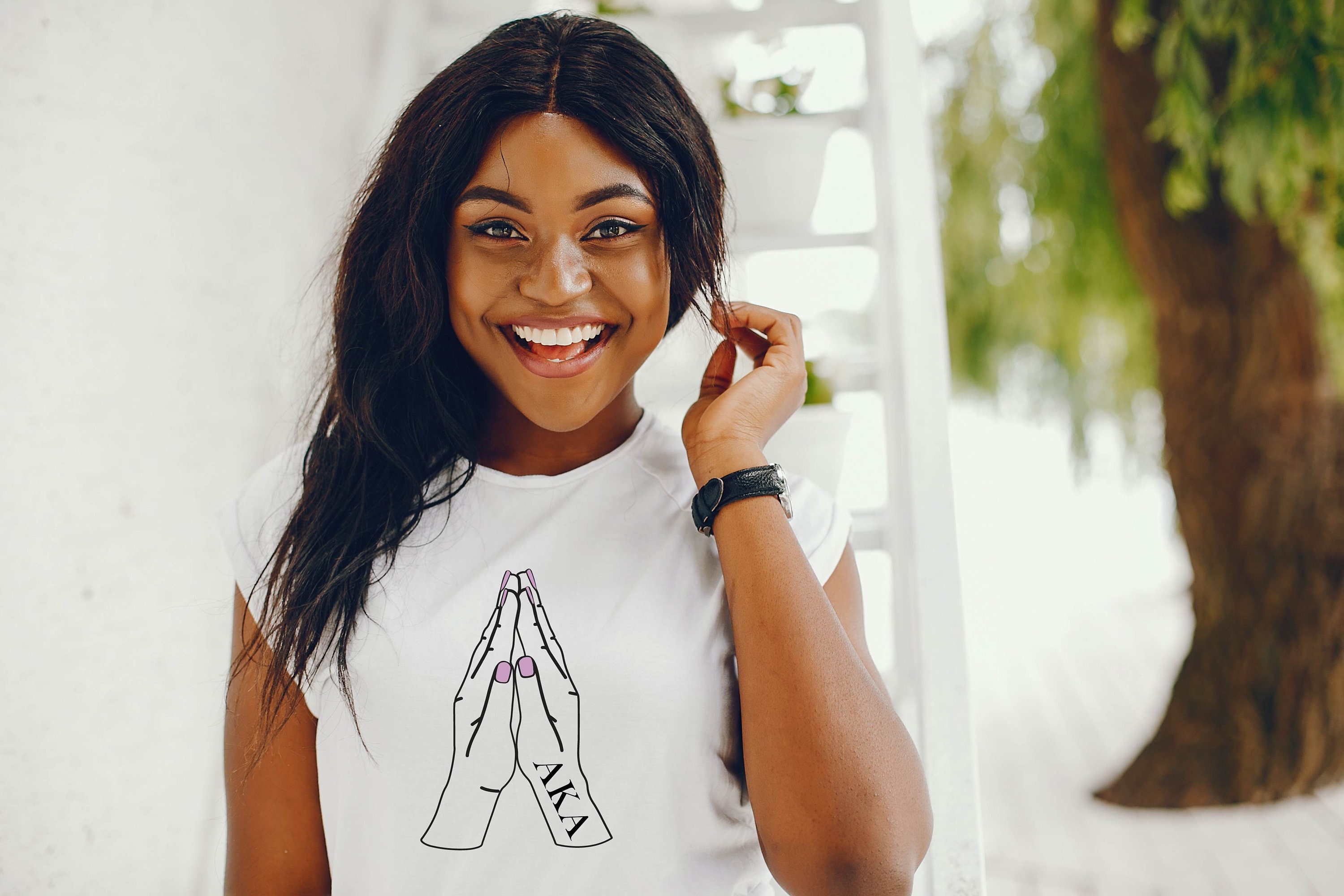 AKA Praying Hands SVG: Alpha Kappa Alpha Sorority (digital Download ...