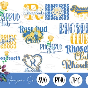 Sigma Gamma Rho SVG Bundle, Rhosebud PNG, Sorority Cricut Files - Etsy