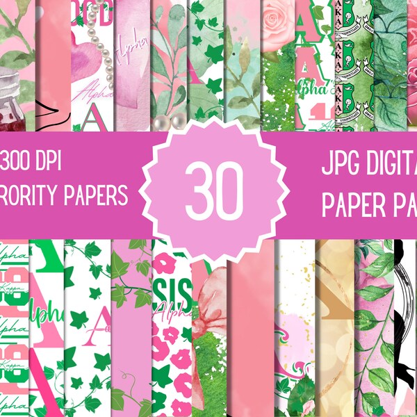 Aka Digital Papers - Etsy