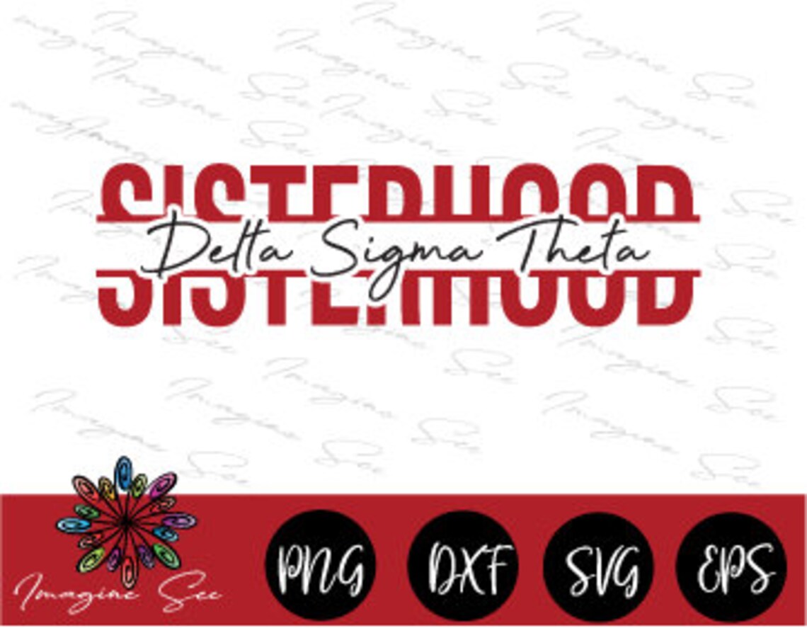 DST Svg Delta Sigma Theta Sorority Svg DST Sisterhood Svg - Etsy