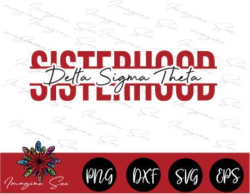 DST Svg Delta Sigma Theta Sorority Svg DST Sisterhood Svg - Etsy