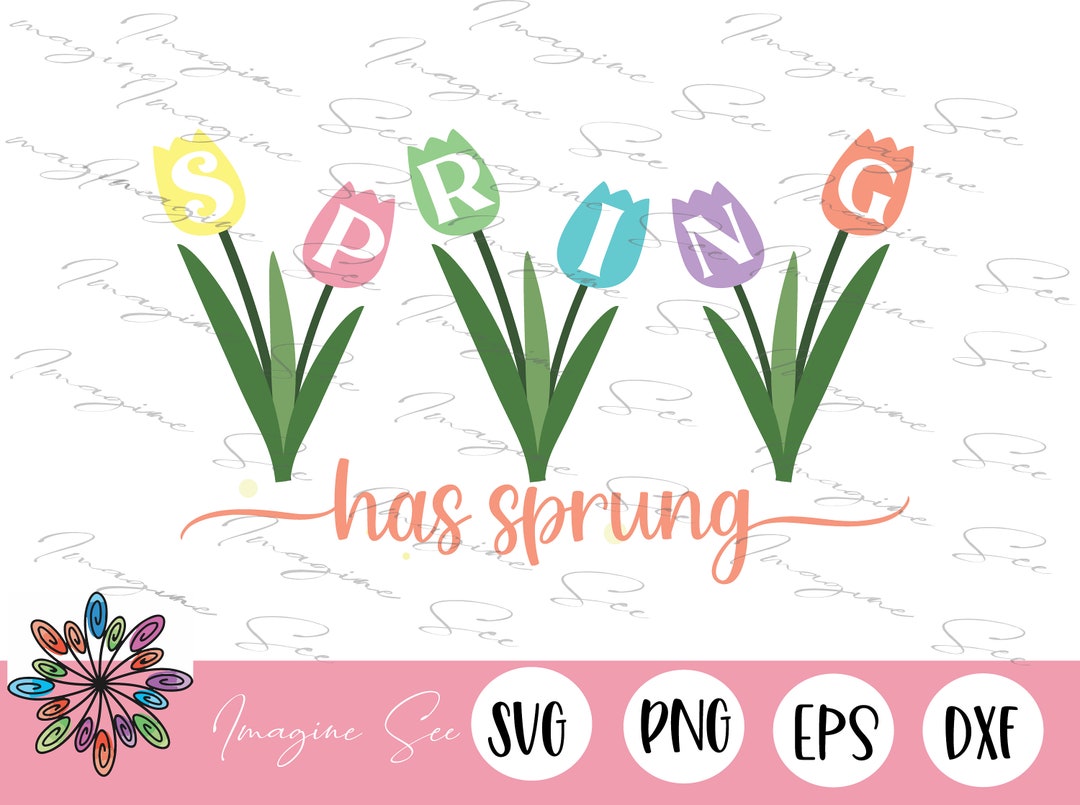 Happy Spring Svg Easter Svg Spring Svg Easter Png Spring - Etsy