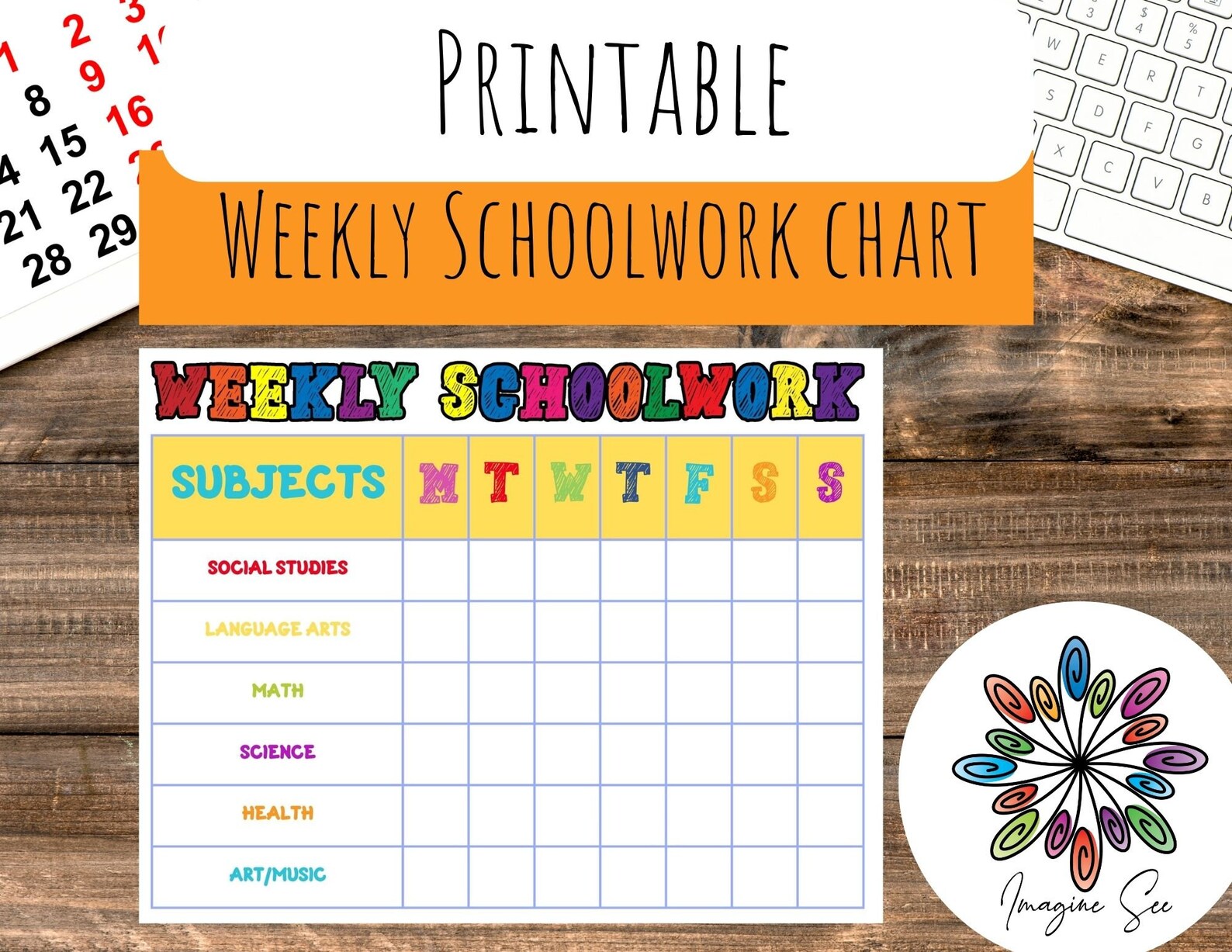 Printable or Editable Homework Checklist Editable Weekly to - Etsy