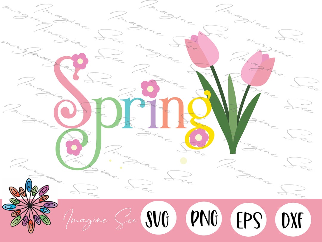Happy Spring Svg, Easter Svg, Spring Svg, Easter Png, Spring Clipart ...