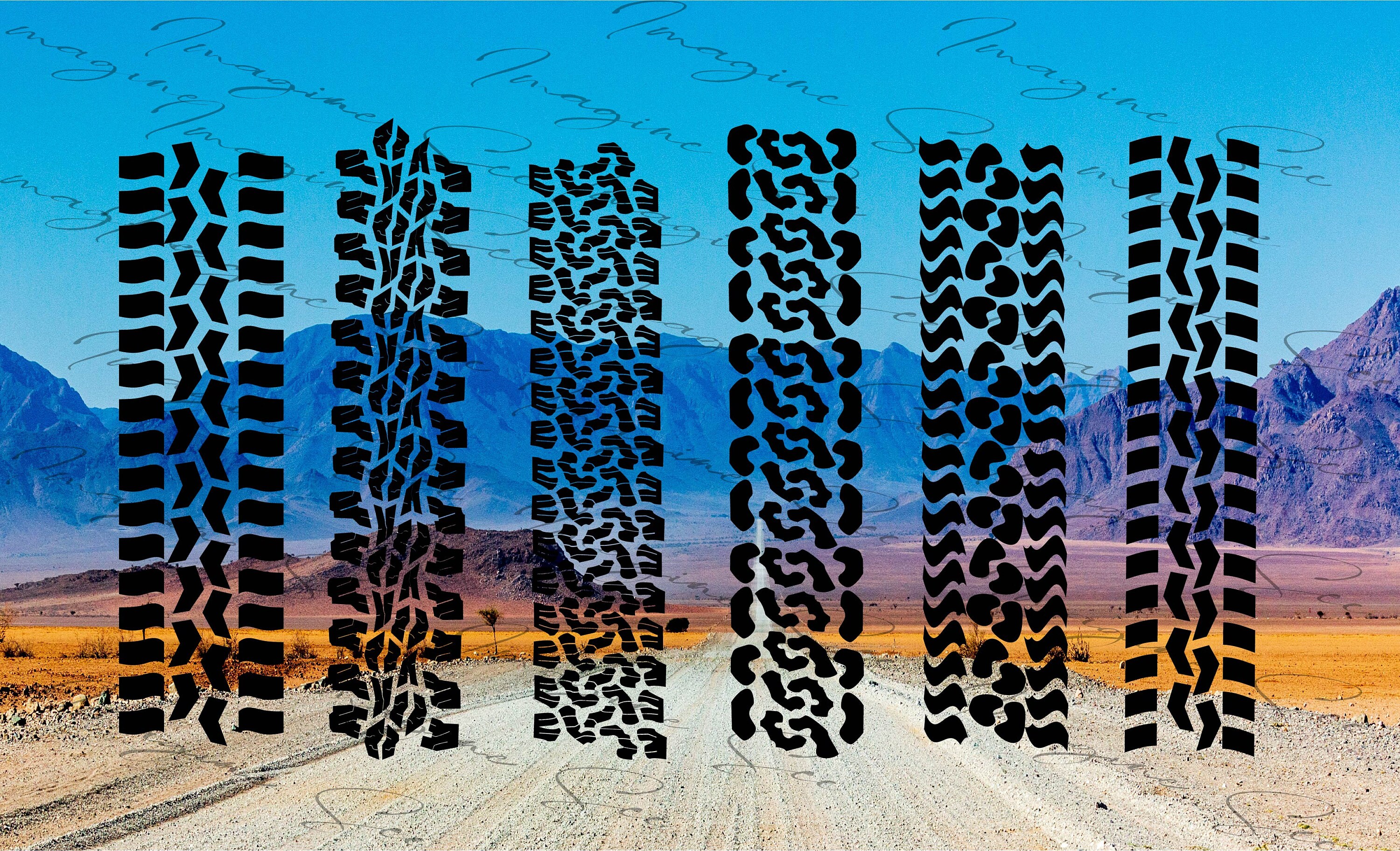Mud Tire Drawing
