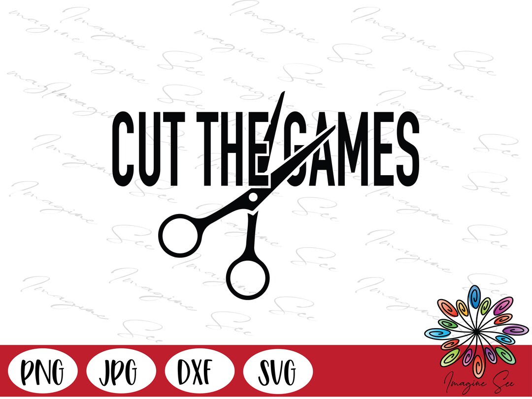 Cut the Games Svg, Games Svg, Sports Png, Scissors Cutting Svg, Sports ...