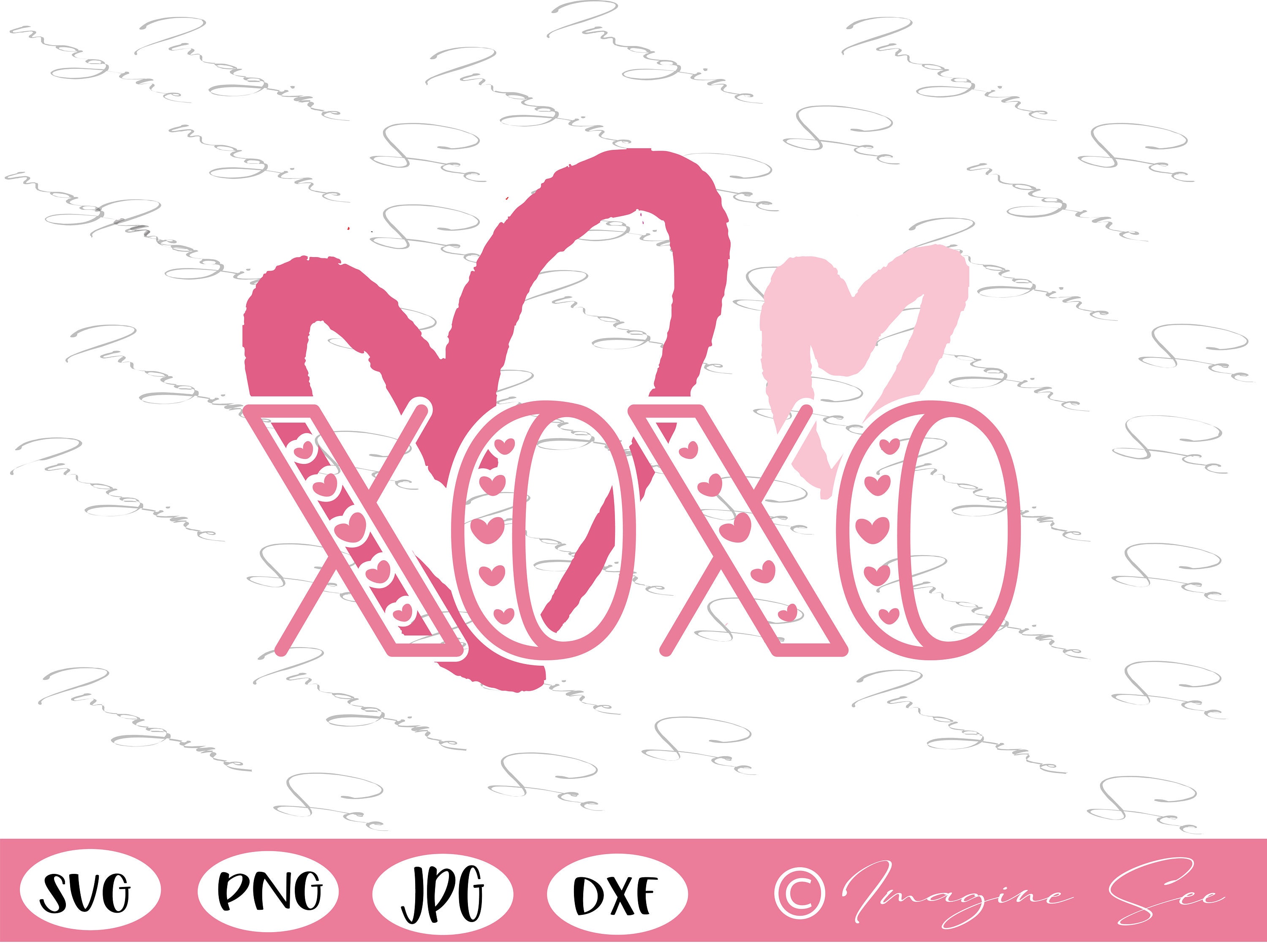 XOXO Clipart Valentines Day Svg XOXO Svg Love Svg Always - Etsy