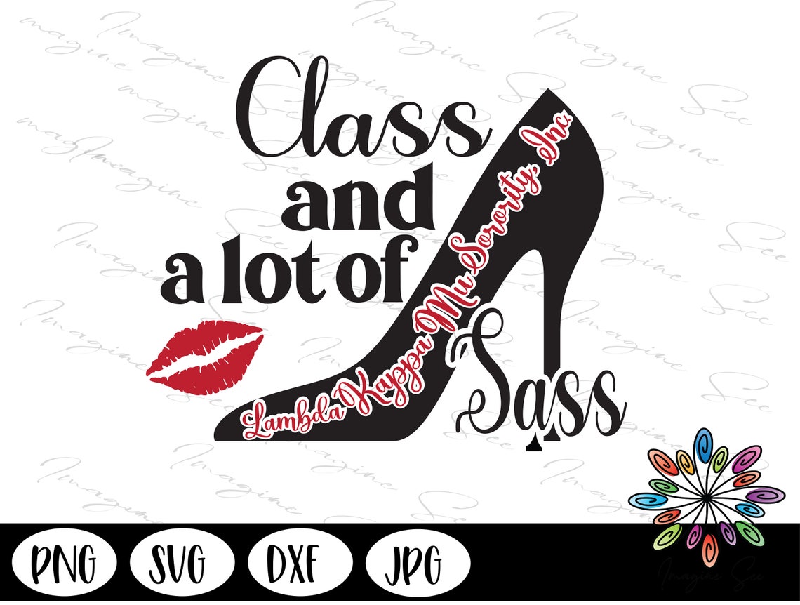LKM Heels Svg LKM Svg Lambda Kappa Mu Sorority Svg Red - Etsy