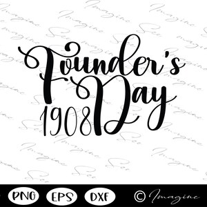 Founder's Day Svg, AKA Svg, Alpha Kappa Alpha Sorority Svg, Greek ...