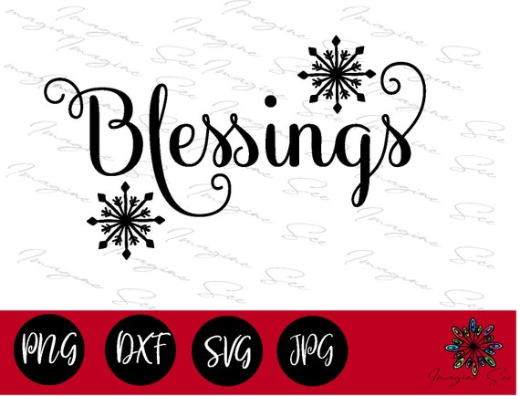 Blessings SVG Faith SVG Christmas SVG Digital Download for | Etsy