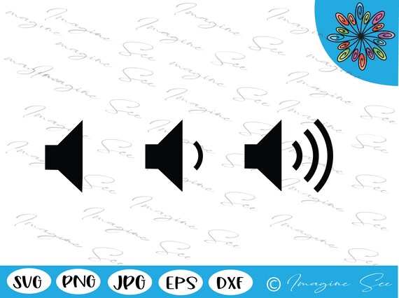 Music Icons Svg Volume Button SVG Play Buttons Digital - Etsy