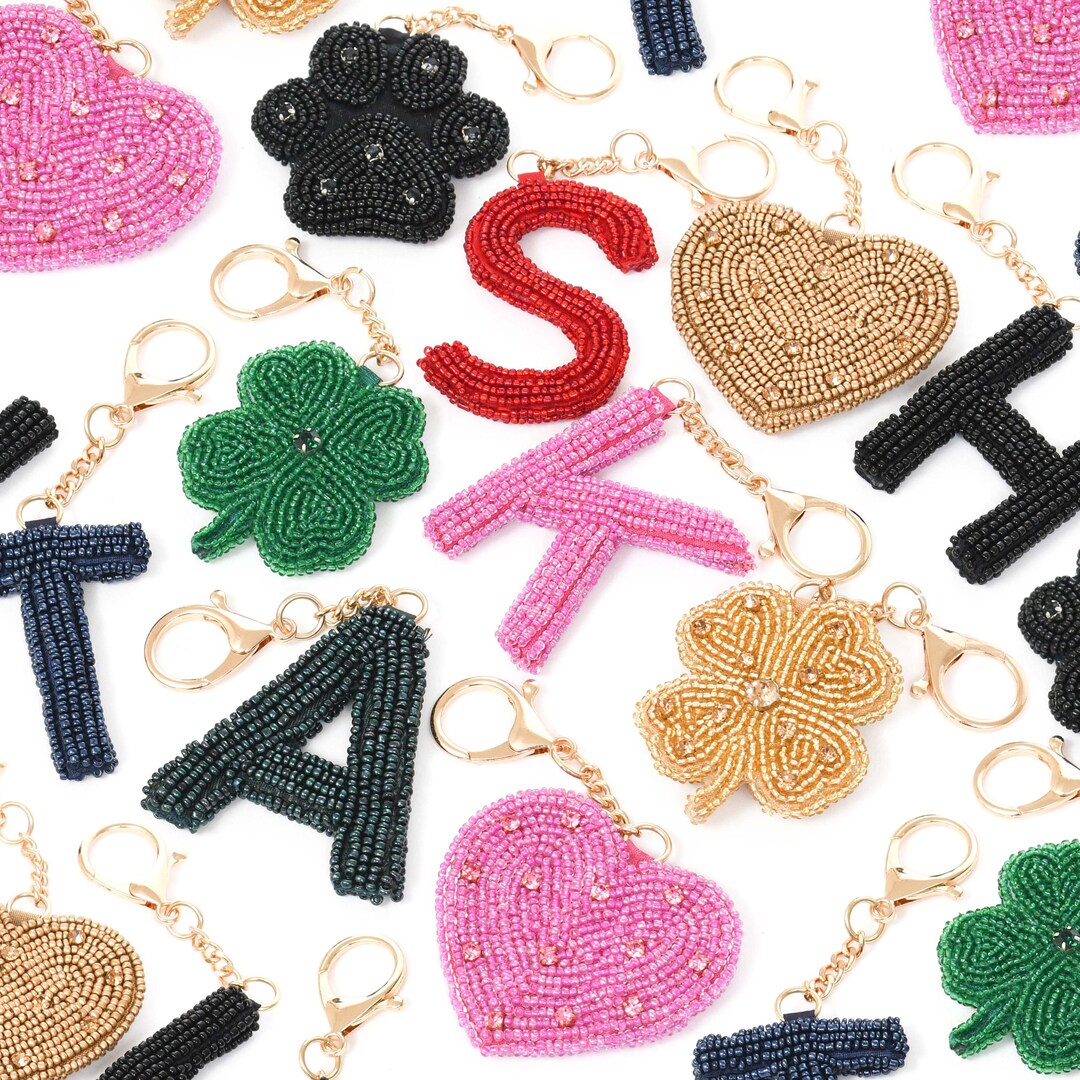 Mini Marinas Beaded Bag Charms - Etsy