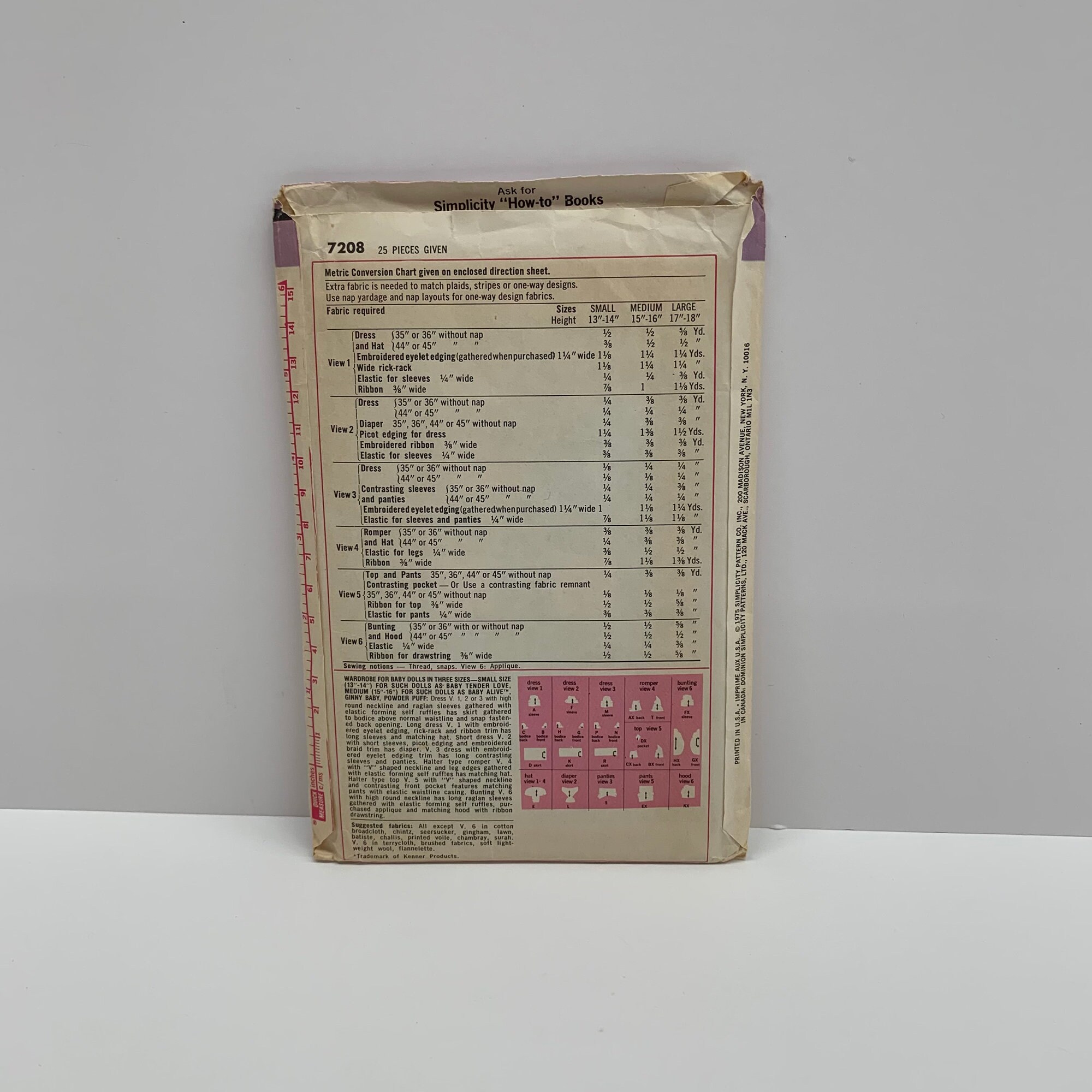 Dolls and More Patterns M6233 8105 Size A 1131 2809 166 7208 3061 ...